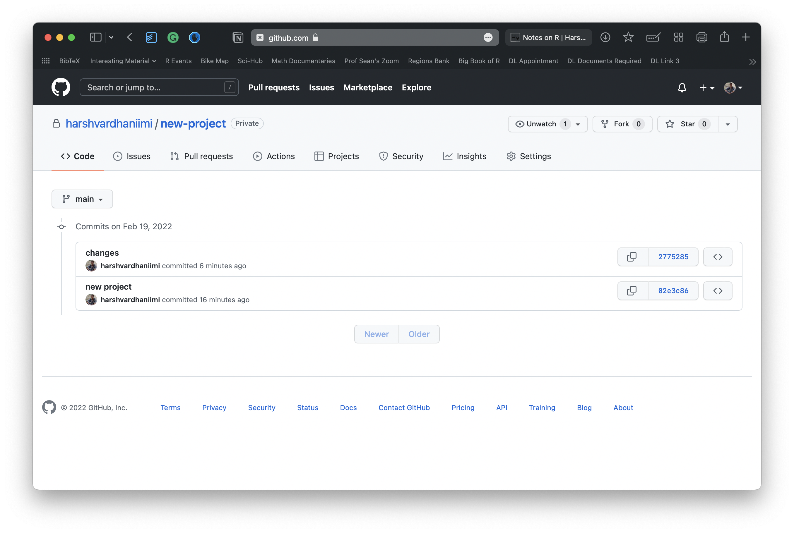 Notes On Github Harshvardhan notes-on-github-harshvardhan